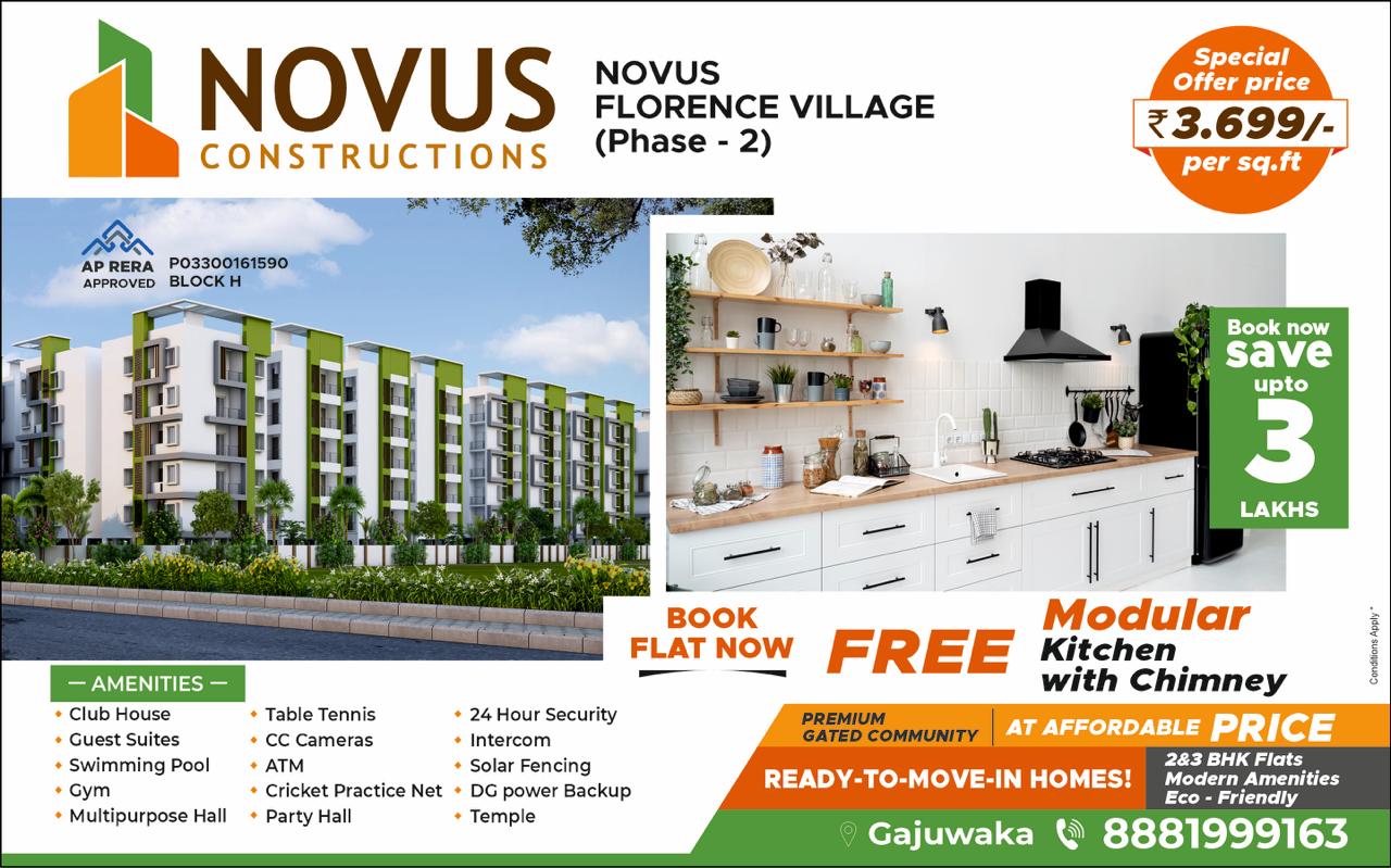 NOVUS SPECIAL OFFER - Novus Constructions